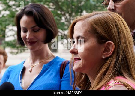Sarah Ransome, left, and Elizabeth Stein, both alleged victims of ...