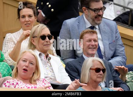 British astronaut Tim Peake (right) arrives with his wife Rebecca on ...