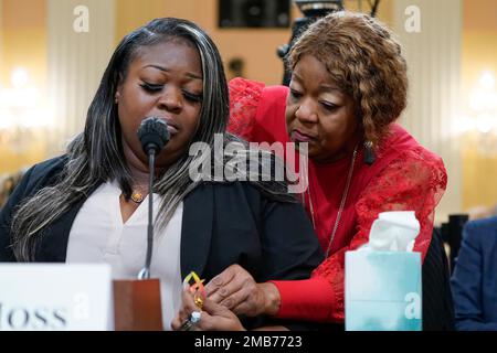 FILE - Wandrea "Shaye" Moss, a former Georgia election worker ...