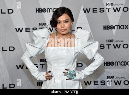 Morningstar Angeline attends the premiere of HBO's "Westworld" Season 4 ...