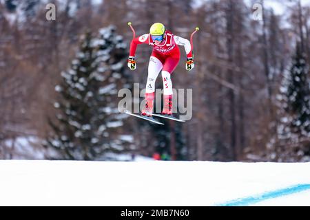 Italy. 20th Jan, 2023. PUCHNER MIRJAM (AUT) during 2023 Audi FIS Ski ...