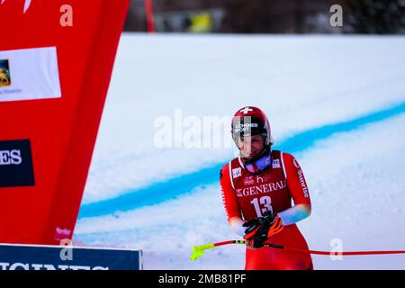 Italy. 20th Jan, 2023. SUTER CORINNE (SUI) during 2023 Audi FIS Ski ...