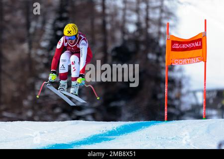 Italy. 20th Jan, 2023. ORTLIEB NINA (AUT) during 2023 Audi FIS Ski ...