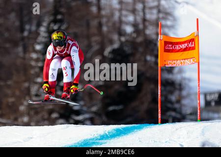 Italy. 20th Jan, 2023. AGER CHRISTINA (AUT) during 2023 Audi FIS Ski ...