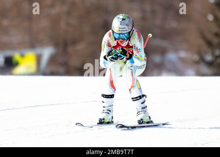 Italy. 20th Jan, 2023. MORENO CANDE (AND) during 2023 Audi FIS Ski ...