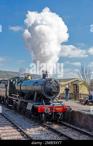 The steam locomotive, 2087 is a '28xx' class long-distance heavy ...