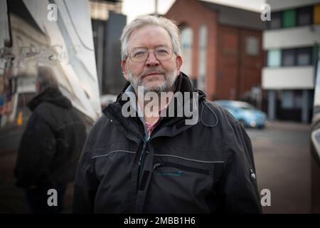 Peter Dowd MP for Bootle, pictured on Stanley Road in the centre of the ...