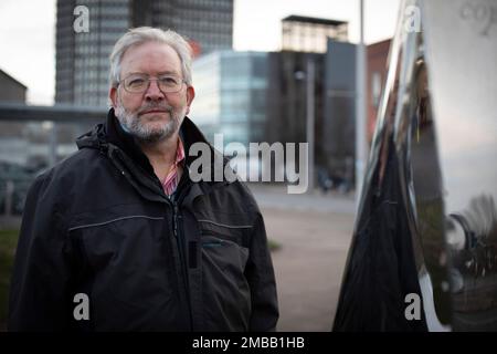 Peter Dowd MP for Bootle, pictured on Stanley Road in the centre of the ...