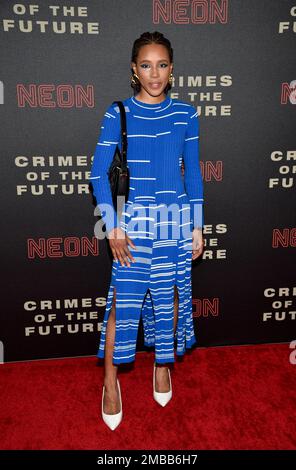 Dede Lovelace attends the "Crimes of the Future" premiere at the Walter ...