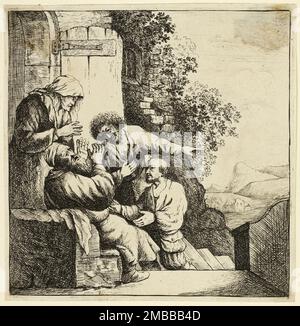 Drawings and Prints, Print, Joseph's Coat Brought to Jacob, Former ...