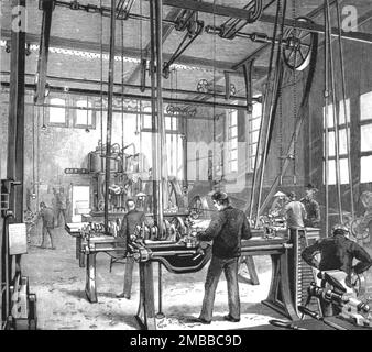 ''The Walker Engineering Laboratories at Liverpool; The Main Laboratory ...