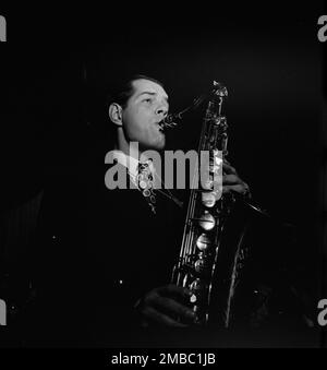 Portrait of Tex Beneke, New York, N.Y.(?), ca. Jan. 1947 Stock Photo ...