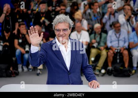 Director Mario Martone poses for photographers at the photo call for ...