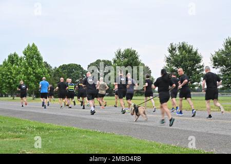 There was an Army Birthday 5K Run that started at Infantry Park on Fort ...