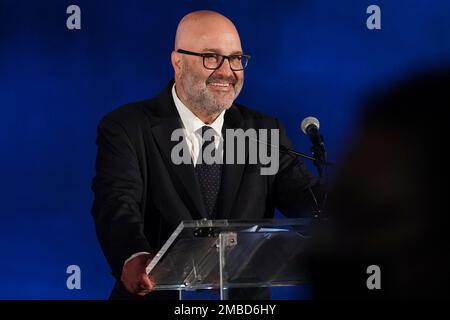 Charlie Stillitano, Managing Director for U.S. Lega Serie A kl Luigi De ...