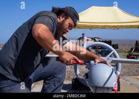 Alex Keil, a contractor in support of the 13th Marine Expeditionary ...
