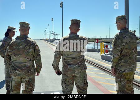 Lt. Col. Luke Clover, Commander MOTCO 834th Transportation Battalion ...