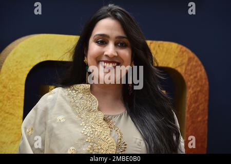 Versha Sharma arrives at the Gold House Gala on Saturday, May 21, 2022 ...