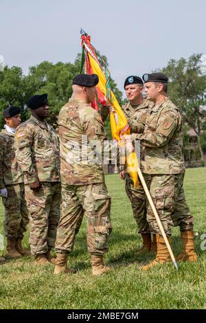 U.S. Army Col. Brian Harris, the 2nd Armored Brigade Combat Team, 1st ...