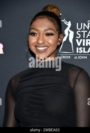 WNBA player Didi Richards attends the Sports Illustrated Swimsuit 2022 ...