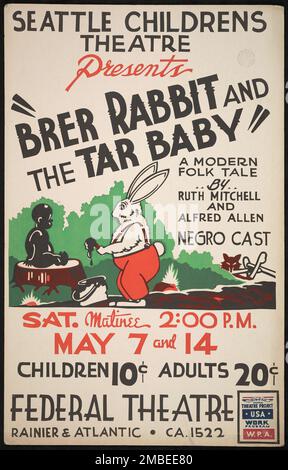 Brer Rabbit and the Tar Baby Stock Photo - Alamy