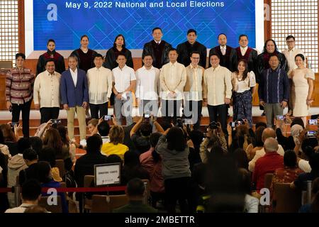 Elected Philippine senators, Jose Pimentel Ejercito Jr. and his brother ...