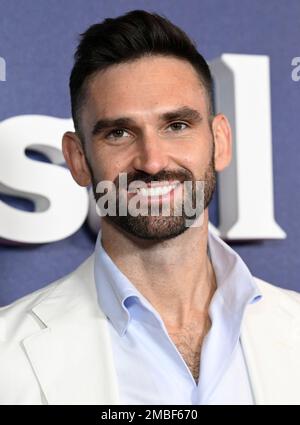 Carl Radke attends NBCUniversal's 2022 Upfront press junket at the ...
