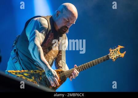 June 23, 2019: Slayer perform at the Hellfest Open Air festival Stock ...