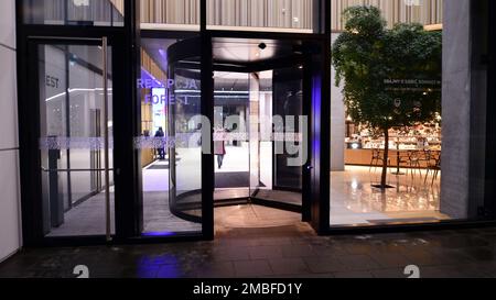 Warsaw, Poland. 19 January 2023. The interior of the Forest office ...