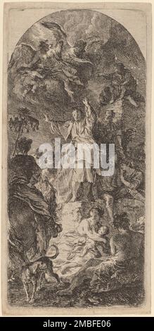 St. James the Greater Preaching, Martin Johann Schmidt, ca. 1764 Stock ...