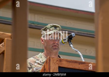 Lt. Col. Pete Leszczynski, battalion commander, 2nd Battalion, 27th ...