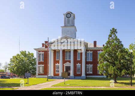 Lumpkin, Georgia, USA - April 19, 2022: The Stewart County Courthouse ...