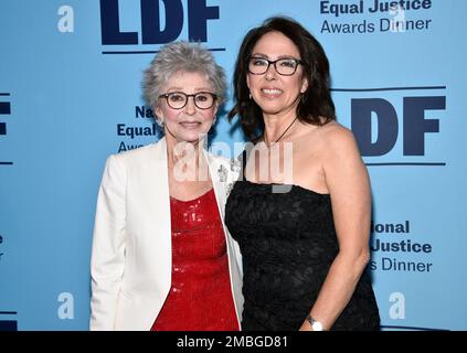 Rita Moreno, left, and daughter Fernanda Fisher attend the Legal ...