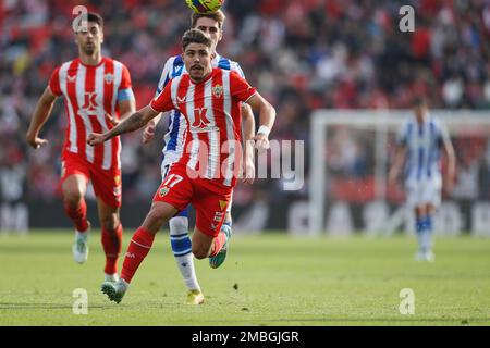 Almeria, Spain. 8th Jan, 2023. Takefusa Kubo (Sociedad) Football/Soccer ...
