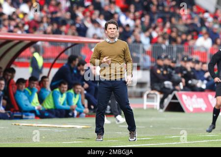 Almeria, Spain. 8th Jan, 2023. Martin Zubimendi (Sociedad) Football ...