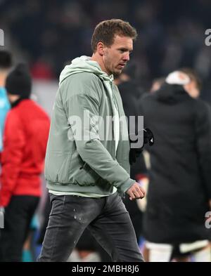Leipzig, Germany. 21st Jan, 2023. Soccer, Bundesliga, RB Leipzig - FC ...