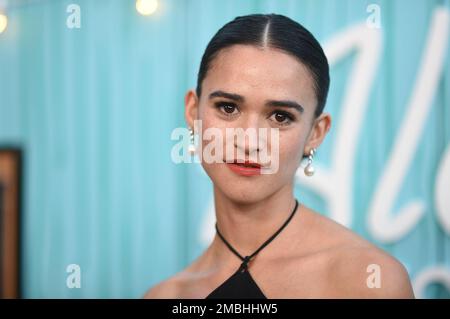Emma Pasarow arrives at the LA Premiere of "Along for the Ride" at the ...