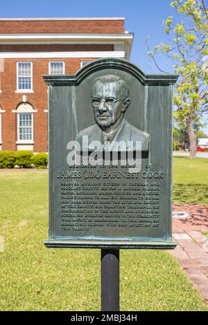 Cochran, Georgia, USA - April 19, 2022: The Lucian A Whipple Memorial Stock Photo - Alamy
