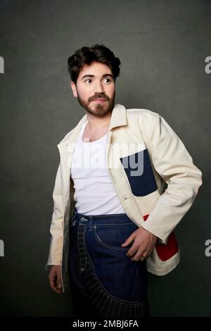 Noah Galvin poses for a portrait to promote the film "Theater Camp" at ...