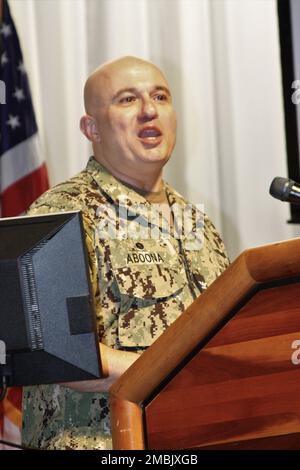Capt. Steve Aboona, Commanding Officer, Naval Medical Readiness and ...