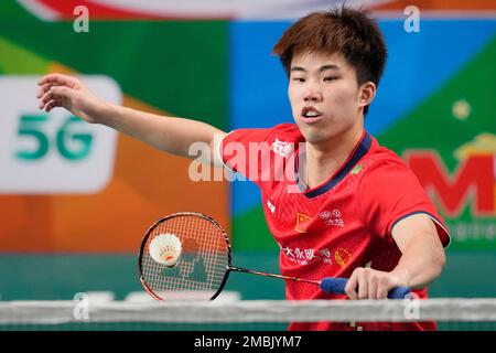 Weng Hong Yang from China plays against Hussein Zayan Shaheed of ...