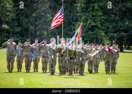 Lt. Col. Simon Kim relinquishes command of the 1-229th Attack Battalion ...