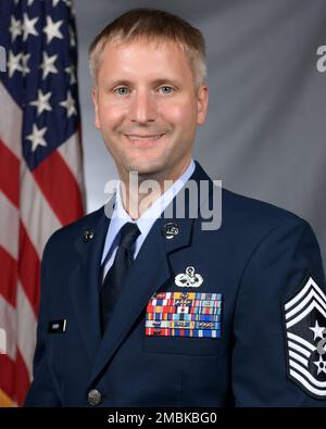 Chief Master Sgt. Nicholas Tonino, 19th Airlift Wing command chief ...