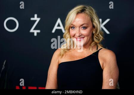 Jane McNeill attends the world premiere of the final episodes of "Ozark ...