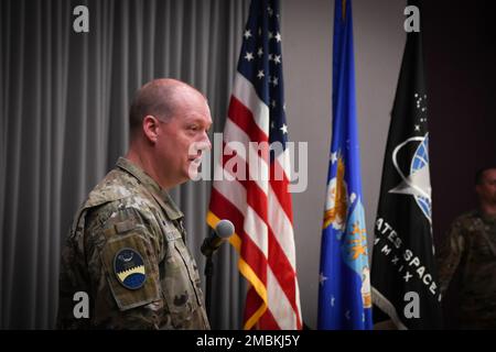 Lt. Col. Christopher Castle, 13th Space Warning Squadron commander ...