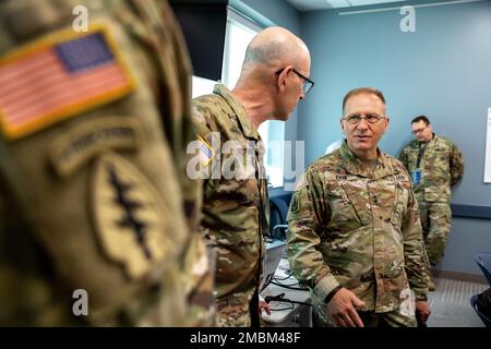 Col. Woody Groton, commander of 54th Troop Command, awaits departure in ...