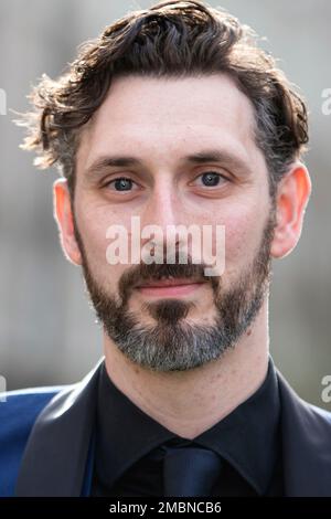Blake Harrison poses for photographers upon arrival at the BAFTA 2016 ...