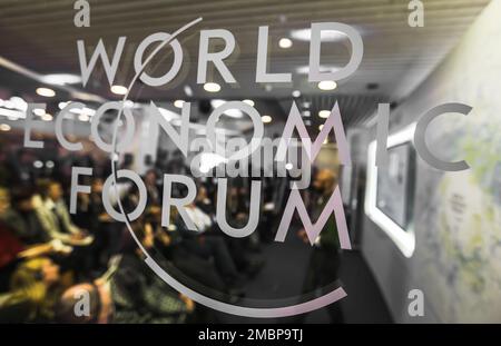 World Economic Forum logo seen in Davos, Switzerland Stock Photo - Alamy