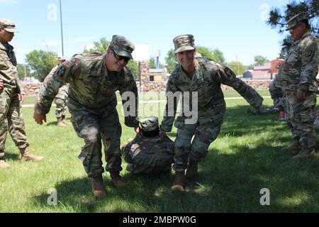 Soldiers assigned to the 332nd Med Log Detachment and 330th Medical ...