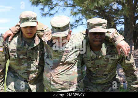 Soldiers assigned to the 332nd Med Log Detachment and 330th Medical ...